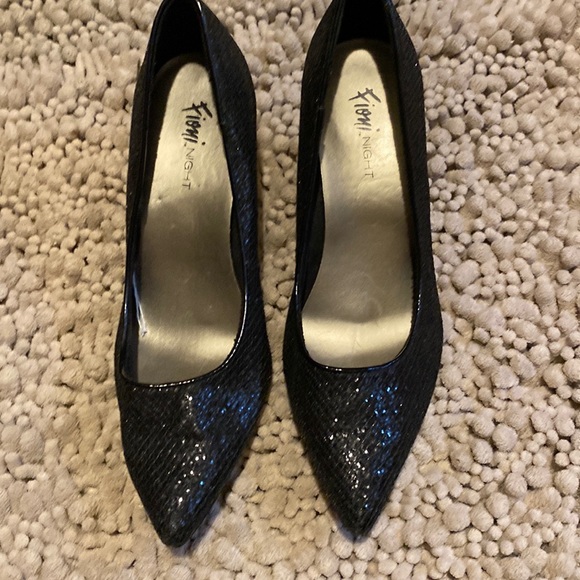 FIONI Clothing | Shoes | Size 7 Fioni Night Shoes Beautiful Black ...
